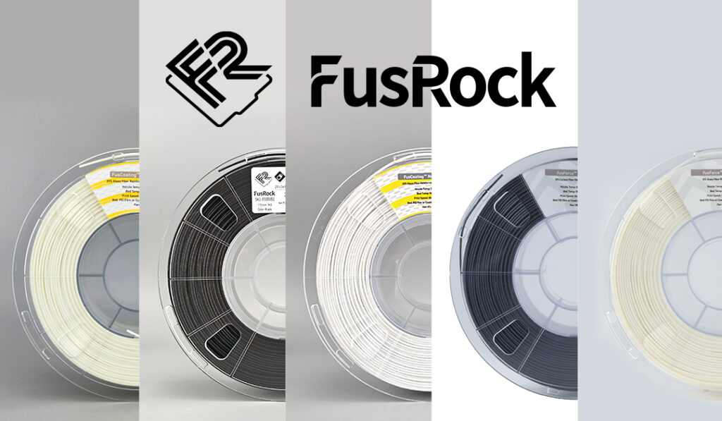 【お知らせ】高性能複合フィラメント製造メーカー「FusRock」と契約締結、国内での販売を開始 | 3Dプリンター/3Dスキャナーなら ...